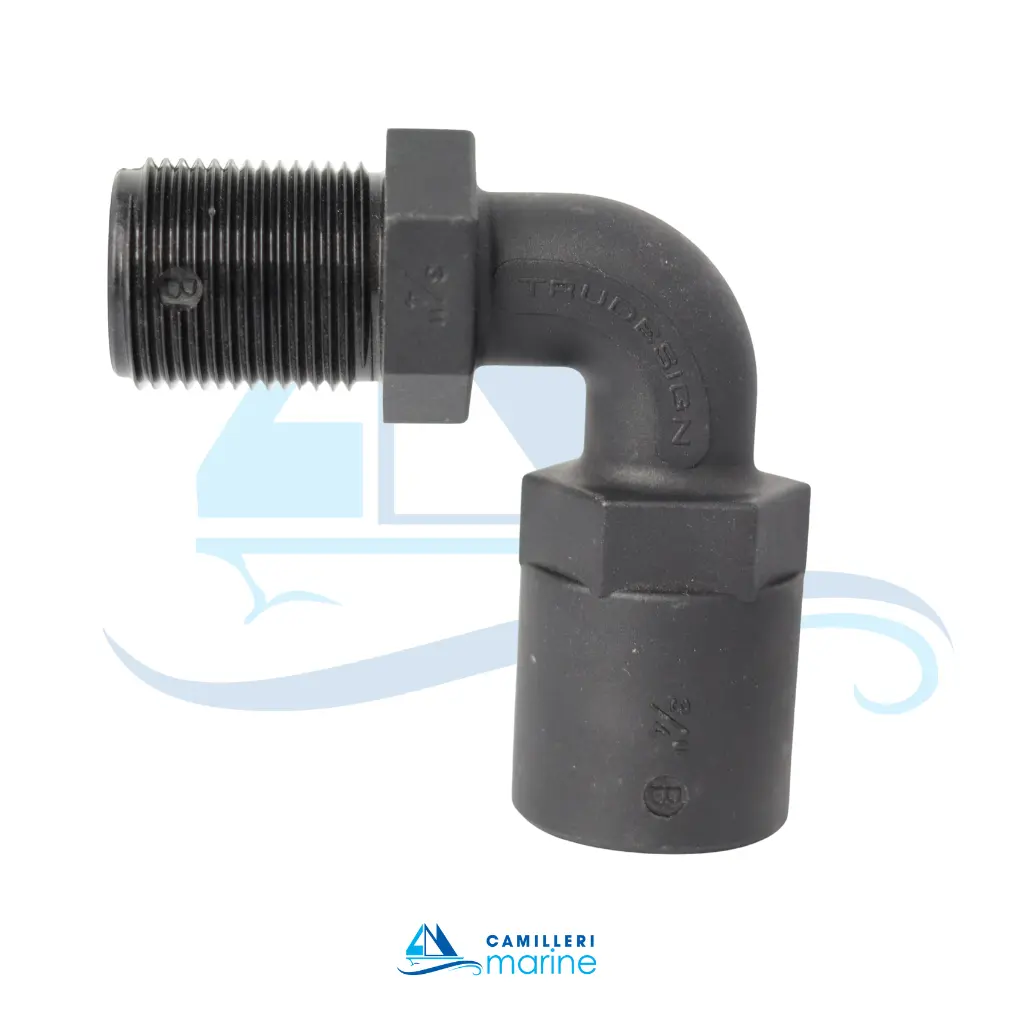 TRUDESIGN 90° ELBOW 3/4" BSP FEMALE - 3/4" BSP MALE | Camilleri Marine